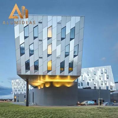 China Aluminum Cladding Exterior Acm Systems For Outdoor Privacy Cover Up for sale