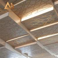 China Aluminum Perforated Cover Drop Ceiling Grid for sale