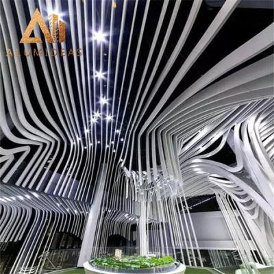 China Custom Decorative Curved Acoustic Ceiling Panels for sale