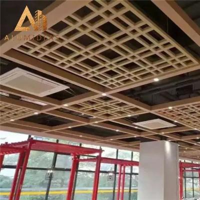 China Aluminum Perforated Grid Style Ceiling for sale