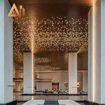 China Perforated metal ceiling panels for sale
