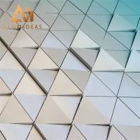 China Aluminum cladding panel triangle for sale