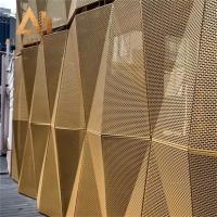 China Aluminum 3D decorative facade for sale