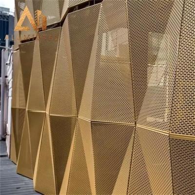 China Aluminum 3D decorative facade for sale