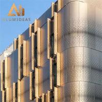 China Aluminium facade metal color design for sale