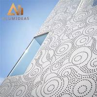 China Aluminium perforated panel design for sale