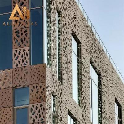 China Engraving aluminum facade for home for sale