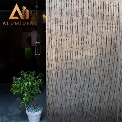 China Customized perforated aluminum facade for sale