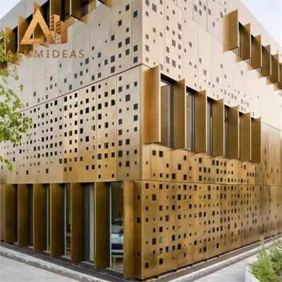 China Perforated decorative metal panels for sale