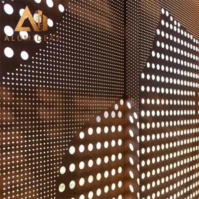 China Perforated cladding panels for sale
