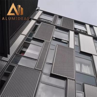 China Outdoor Decorative Perforated Sheet Metal Panels for sale