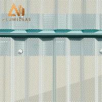 China Corrugated perforated aluminum panel for sale