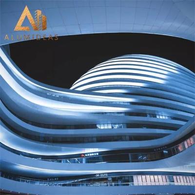 China Aluminium facade design for sale