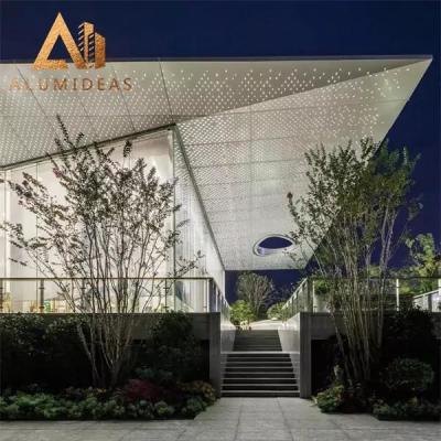 China Perforated aluminium facade design for sale
