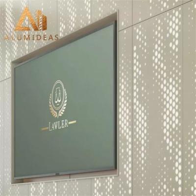 China Perforated aluminum cladding for sale