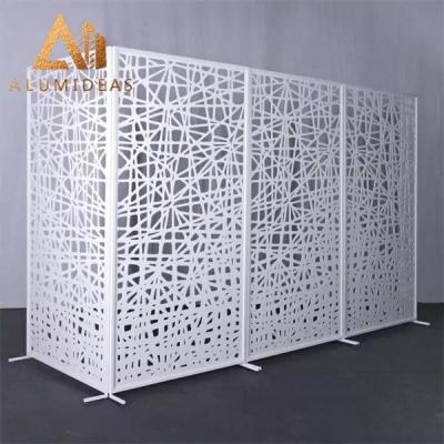 China Laser Cut Metal Privacy Screens for sale
