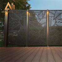 China Aluminum Fence Privacy Panels for sale