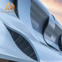 China Corrugated aluminum composite panel for sale