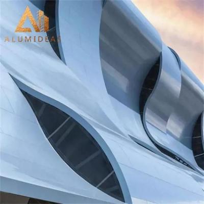 China Corrugated aluminum composite panel for sale