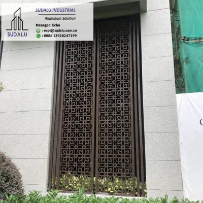 China SUDALU Aluminum Decorative Panel for Windows Aluminum Laser Screen PVDF Coating for sale