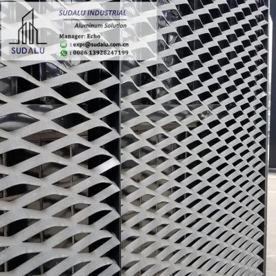China SUDALU Curtain Wall Exterior Aluminum Facade Metal Screen Panel for sale