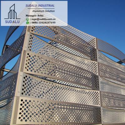 China SUDALU 20 Years Guarantee Exterior Cheap Aluminum Laser Cut Cladding Panel from Foshan for sale