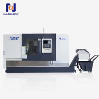 China High Precision Metal CNC Lathe Machine TCK56Y Slant Bed Fanuc System Torno CNC For Metal for sale