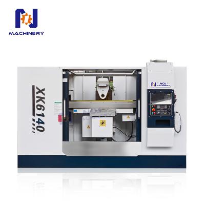 China Horizontal Metal Milling CNC Machine XK6140 Fresadora CNC for sale
