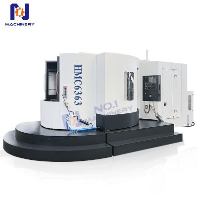 China HMC6363 High Speed Horizontal CNC Machining Center Double Worktable For Metal Processing for sale