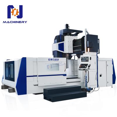 China GMC2016 Heavy Duty 2 Meter CNC Gantry Machining Center Bt50 4 Axis For Metal for sale