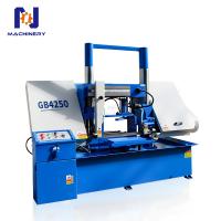 China GB4250 Double Column Bandsaw Machine 500mm 380V Horizontal Band Saw For Metal for sale