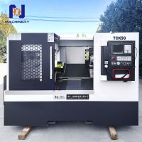 China TCK50 TCK56 High Precision Automatic CNC Lathe 2-Axis Metal Slant Bed Lathe with GSK System for sale
