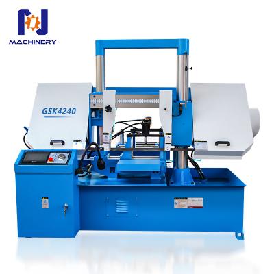 China GSK4240 High Quality Metal Band Sawing Machine Automatic Metal Cutting Machine for sale