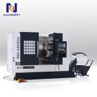 China TCK56Y High Accuracy Metal Cnc Lathe Machine Power Turret Slant Bed CNC Lathe Machine for sale