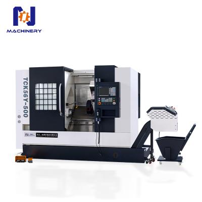 China Factory Sales TCK56Y Heavy Duty Slant Bed Lathe Machine with Power Turret Y Axis for sale