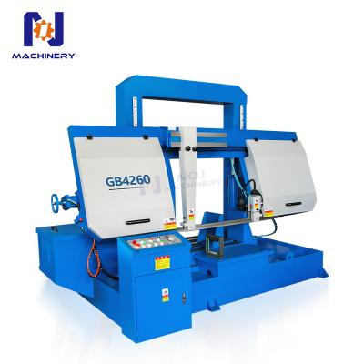 China GB4260 High-Precision Industrial Metal Cutting Band Sawing Machine Manual Tension Saw Blade for sale