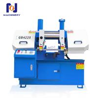 China Small Metal Band Saw machine GB4220 Manual Feeding Fast Cutting Speed for Metal Processing for sale