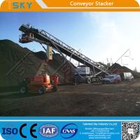 China SGS 16m Crawler Tracks 1000tph Conveyor Stacker for sale
