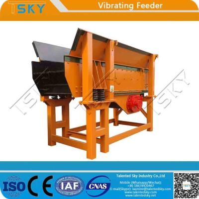 China GZG Light Weight Low Noise 500tph Vibratory Feeder for sale