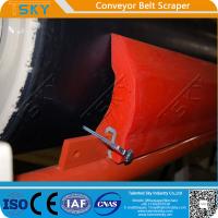 China PU Primary Belt Scraper FDA Batching Plant Spare Parts for sale