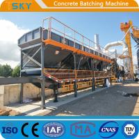 China 6400mmx1600mmx3000mm 800L/H Batching Plant Machine for sale