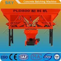 China 6400mmx1600mmx3000mm 800L/H Batching Plant Machine for sale