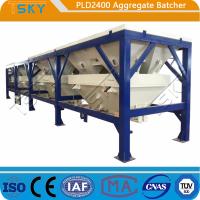China 4x16m3 Storage Hopper PLD2400 1.6m/s Aggregate Batcher for sale