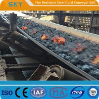 China ST/S630 Fire Resistant Steel Cord Conveyor Belt Fire Retardant Conveyor Belt for sale
