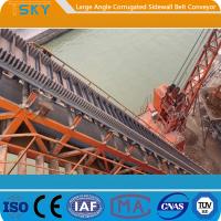 China B300 80mm Sidewall 2.0m/s Rubber Belt Conveyor for sale
