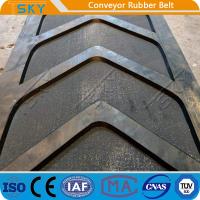 China B800 Close-V Shape Herring-Bone Rubber Conveyor Belt for sale