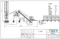 China PLD2400 Aggregate Batcher 90m3/H Ready Mix Concrete Plant for sale