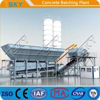 China PLD2400 Aggregate Batcher 75m3/h RMC Batching Plant for sale