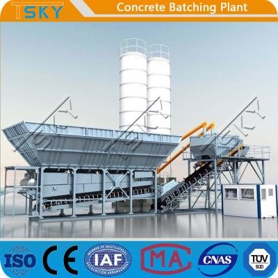 China PLD2400 Aggregate Batcher 75m3/h RMC Batching Plant for sale