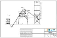 China 25m3/h HZS25 Ready Mixed Concrete Batching Plant for sale